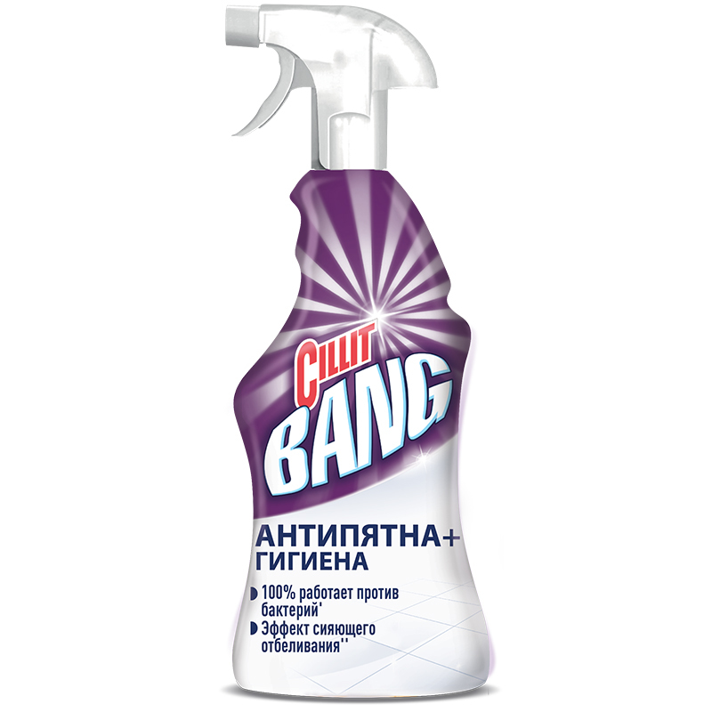 Отзывы о товаре CILLIT BANG Антипятна+Гигиена курок 750 мл #91968281